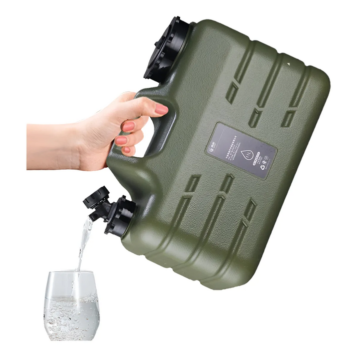 Cubo Contenedor De Agua Camping Bidon De Agua Portatil 11lts – Ziper